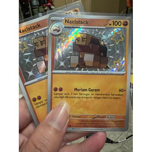 Jual Naclstack Baby Shiny 284/190 SV4a Pokemon Indonesia Harta Berkilau ...