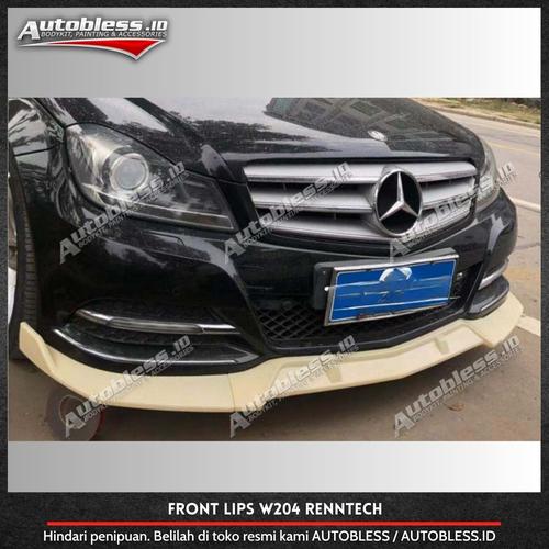 Jual Spoiler Lips Depan Mercedes Benz W204 Renntech Plastic Import ...