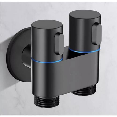 Jual Stop Kran Toilet - Double Stopkran Kloset Kran Cabang 1/2 inch ...