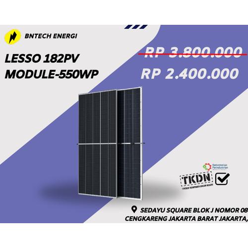 Jual Solar Cell / Panel Surya / LESSO 182 PV MODULE-550WP - Jakarta ...