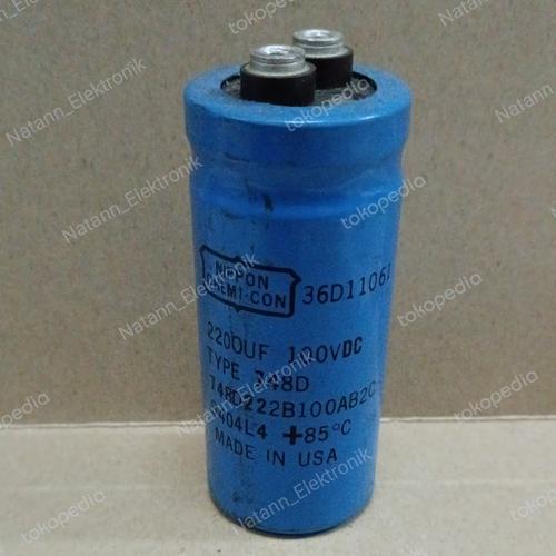 Jual 6215 kapasitor elco 2200uf 2200 uf 100v 100volt 100 volt kaki baut - Jakarta Barat - MASTER ...