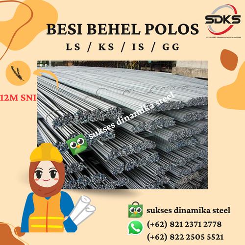 Jual BESI BEHEL/BETON POLOS SNI (12M) - 6MM X 12M - Jakarta Barat ...