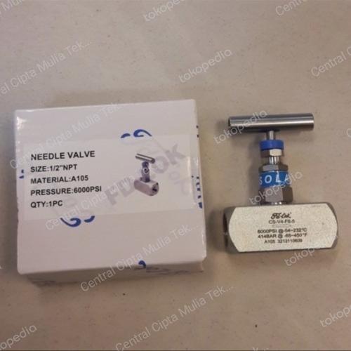 Jual Needle Valve Drat 1" inch NPT Besi A105 Class 6000Psi - Jakarta ...