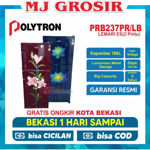 Jual KULKAS POLYTRON PRB 237 LEMARI ES 2 PINTU PRB237 PRB 237 - Kota ...
