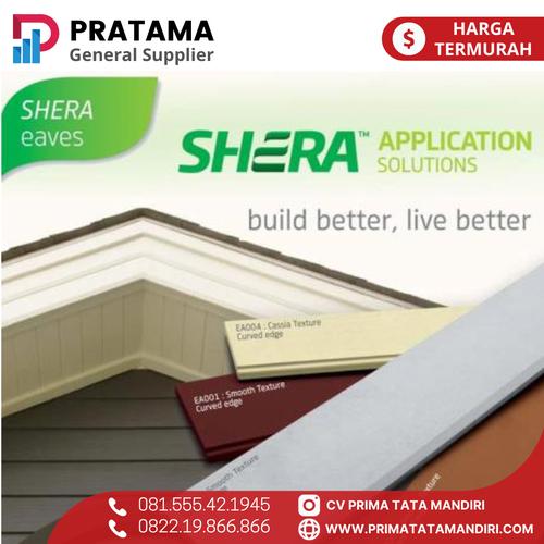 Jual Shera Eaves Smooth 16mm / dekorasi lisplank atap modern | surabaya ...