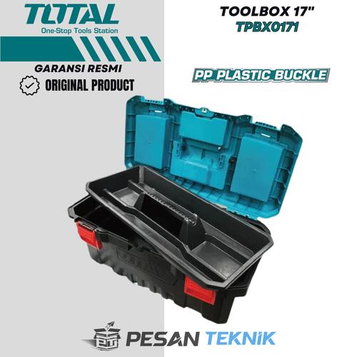 Jual Toolbox Body Plastik 17" Tool Box Total TOTAL TPBX0171 - Kota ...