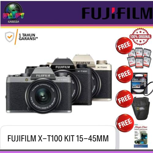 Jual fujifilm xt100 kit - BODY ONLY - Jakarta Barat - Gravity Kamera ...