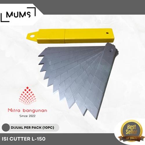 Jual Isi Cutter Besar Refill Kater Vico L150 L-150 Pisau Cutter Blade ...