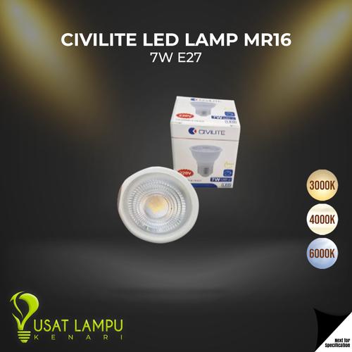 Jual CIVILITE lampu LED 220V CVL220 MR16-7W-E27 - 3000K - Jakarta Pusat ...