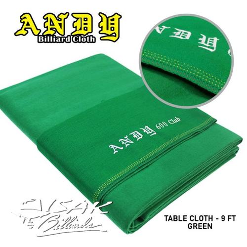 Promo Kain Laken 9-ft Andy 600 - Green - Billiard Meja Biliar Cloth ...