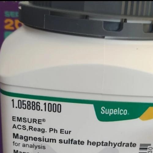 Jual MAGNESIUM SULFATE HEPTAHYDRATE MERCK 105886 1KG / MERCK 1.05886. ...