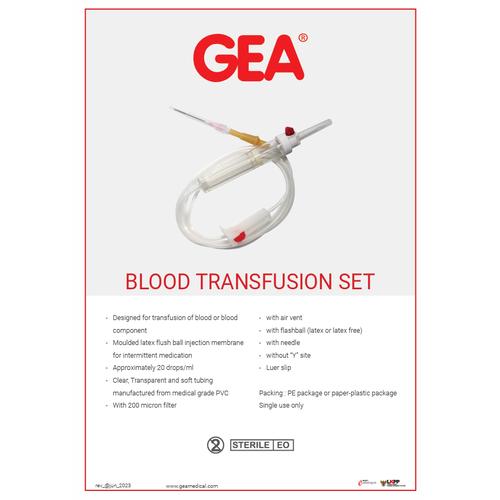 Jual BLOOD TRANSFUSION SET GEA - Jakarta Timur - Alkes Medicalindo ...