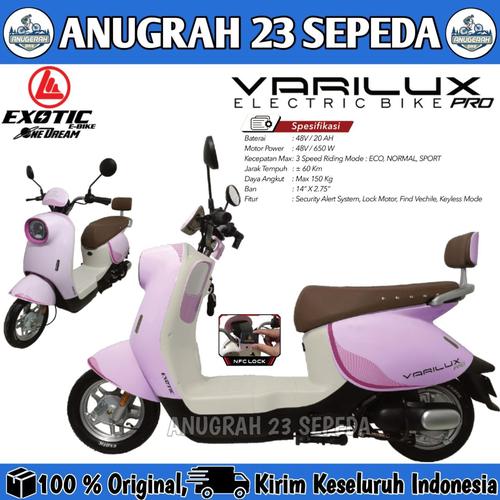 Jual Sepeda Listrik ET VARILUX PRO TERBARU 650 Watt E-Bike - Pink ...
