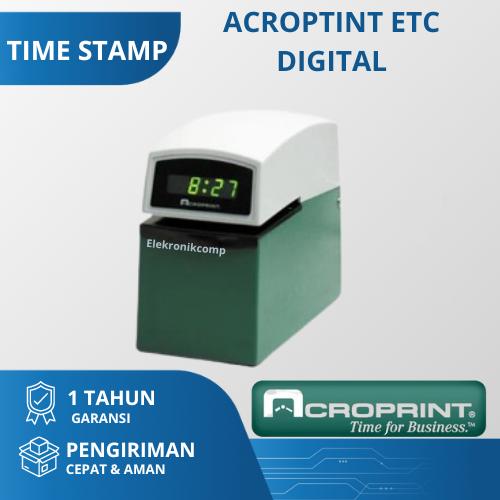 Jual Mesin Timestamp Acroprint ETC Digital - Jakarta Selatan - Elekronikcommp | Tokopedia