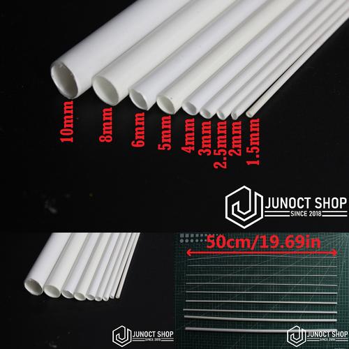 Jual ABS Round Tube - Hollow Plastik Maket Pipa Bulat Rongga Stick PVC ...