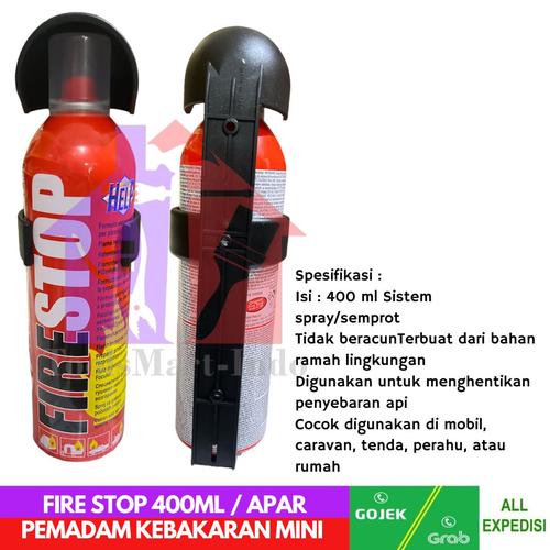 Jual fire stop 400ml / apar mobil / tabung pemadam mobil mini Made in ...