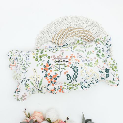 Jual Sarung Bantal Mini 30x60 Motif Bunga Frame katun cvc - Kota ...