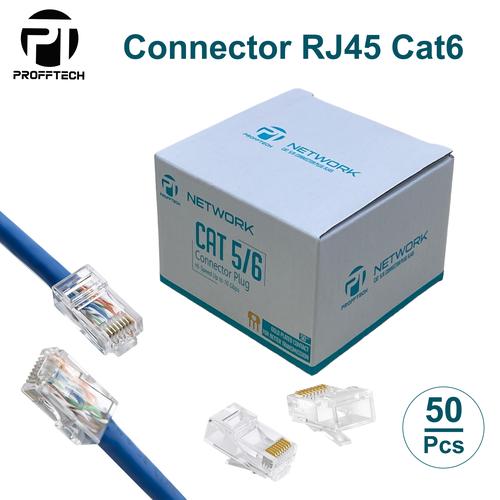 Jual NYK Conector Rj45 Cat6 isi 50pcs - PROFFTECH - Jakarta Pusat ...