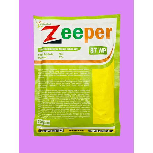 Jual Fungisida Protektan ZEEPER 87WP isi 200gr dari AGRO STAR INDONESIA ...