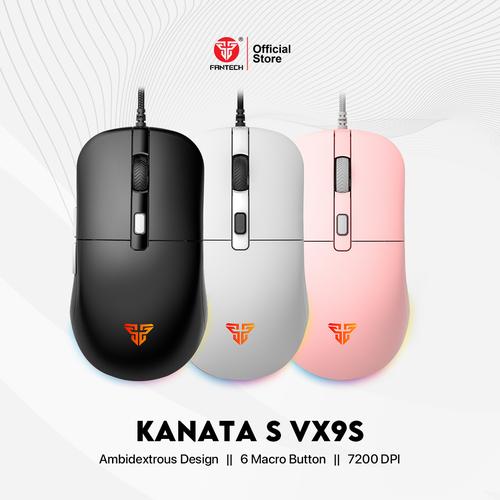 Promo Fantech KANATA Mouse Gaming Wireless RGB Macro VX9 VX9S - KANATA ...