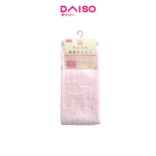 Jual Daiso Soft Face Towel -Untwisted Yarn - Pastel Pink- - Jakarta ...