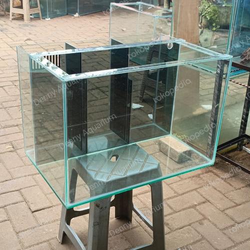 Jual AQUARIUM KACA UKURAN 60x40x40cm FILTER BELAKANG KACA 8/5mm ...