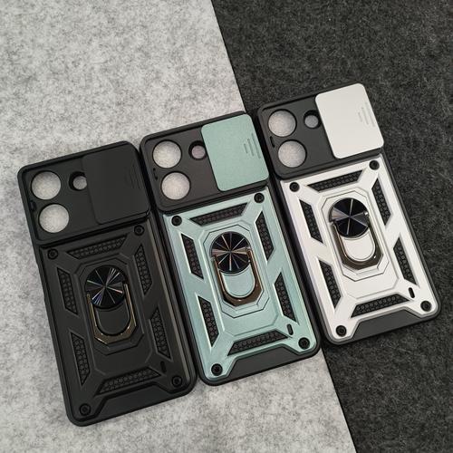 Jual Xiaomi Redmi 13c - Poco C65 - SGFlip Army Flip Lens Ring Armor ...