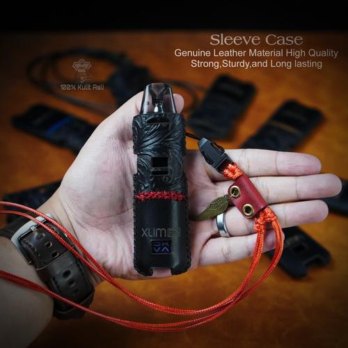 Jual Leather Sleeve Case Oxva Xlim Pro Motif Batik - Free Tali Lanyard ...