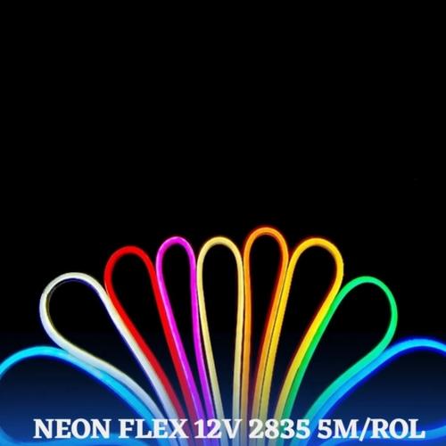 Promo Neon Flex / Lampu selang 12V 2835 5M/Roll - Myvo - Ice Blue ...