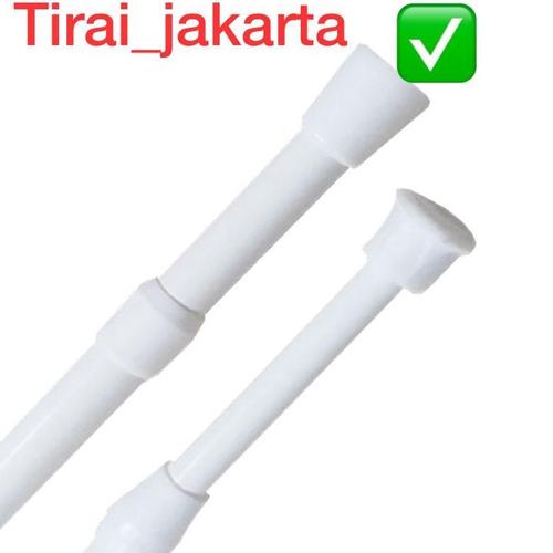 Jual Berkelas Tiang Fleksibel Gorden/ Tiang Pintu/ Tiang Tirai Kamar ...