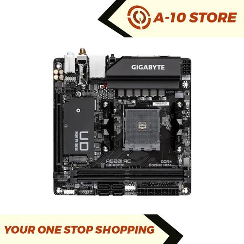 Jual Gigabyte A520 I AC Mini-ITX AMD A520 DDR4 Socket AM4 Ultra Durable ...