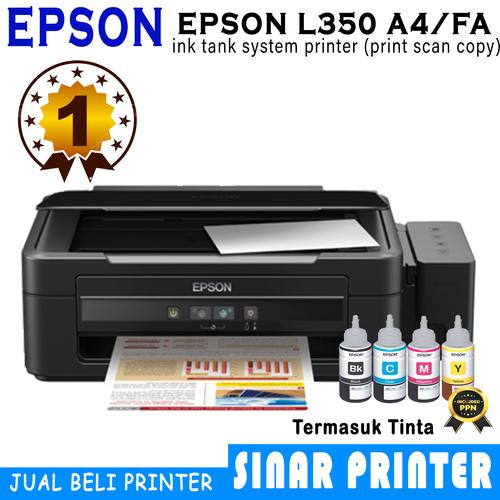 Promo Printer epson l350 printer color All-In-One foto Copy Color ...