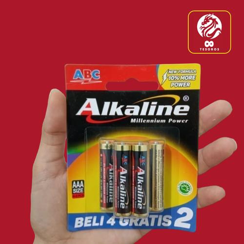 Jual Baterai ABC Alkaline AAA/A3- 6PCS | Battery Akaline AAA - 6 PCS ...