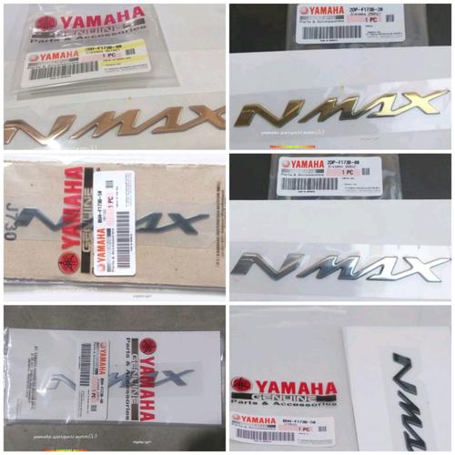 Jual EMBLEM LOGO YAMAHA NMAX N-MAX ORGINAL YAMAHA - gol new nmax, kanan ...