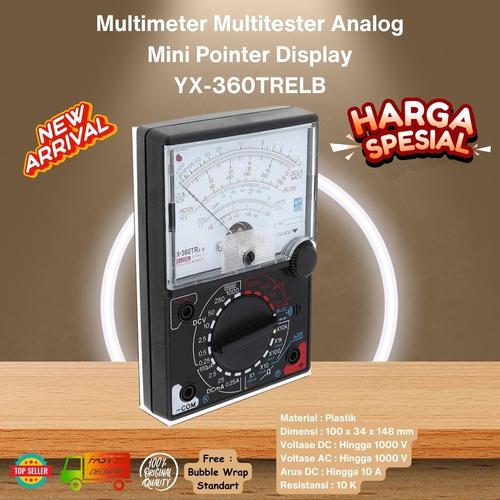 Jual Multimeter Multitester Analog Mini Pointer Display YX-360TRELB ...
