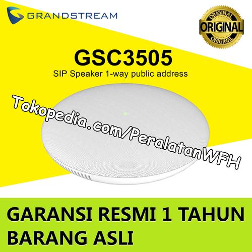 Jual Grandstream GSC3505 SIP Speaker 1 Way Public Address - Jakarta ...