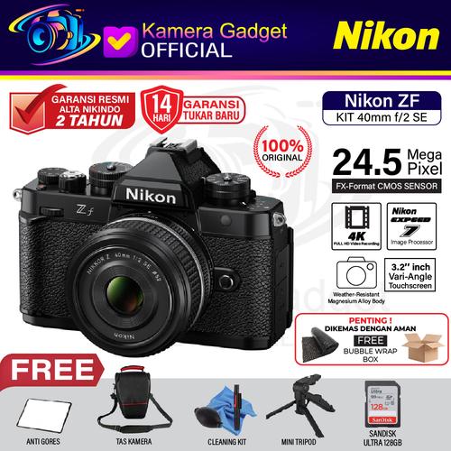 Promo Nikon ZF Kit 40mm F2 SE Kamera Mirrorless Z F Camera ZF Original ...