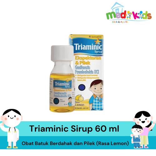 Jual Triaminic Sirup 60 ml - Obat Batuk Berdahak dan Pilek (Rasa Lemon ...