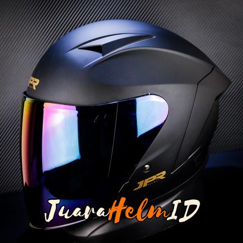 Promo JPR HELM RR15 SOLID / BLACK DOFF / JPX RR-15 SINGLE VISOR ...