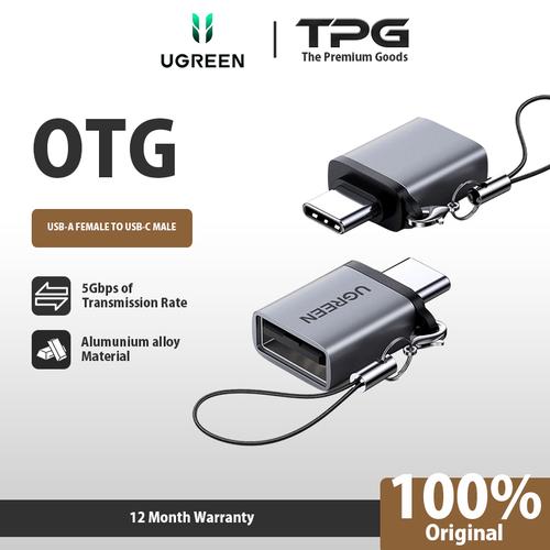 Jual UGREEN 50283 CONVERTER OTG USB 3.0 FEMALE TO TYPE-C MALE ADAPTER ...