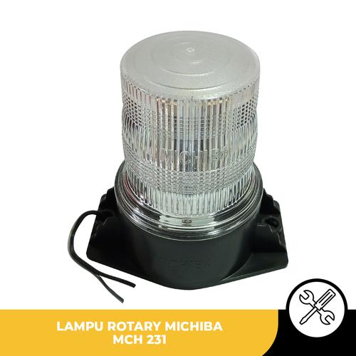 Jual Lampu Rotary LED - BIRU Strobe Michiba MCH 231 12/24Volt - Kota ...