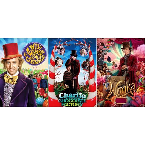 Jual Willy Wonka and the Chocolate Factory - THE COLLECTION (1971-2023 ...