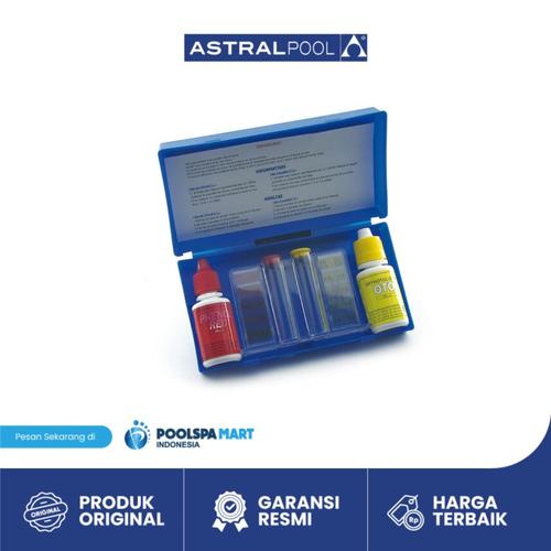 Jual Test kit Pool 2 in 1 Kolam Basic pH and chlorine Uji Sanitasi ...