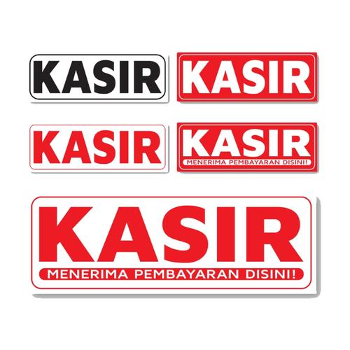 Jual STIKER LABEL KASIR, STIKER PEMBAYARAN, BAYAR DISINI - Kab ...
