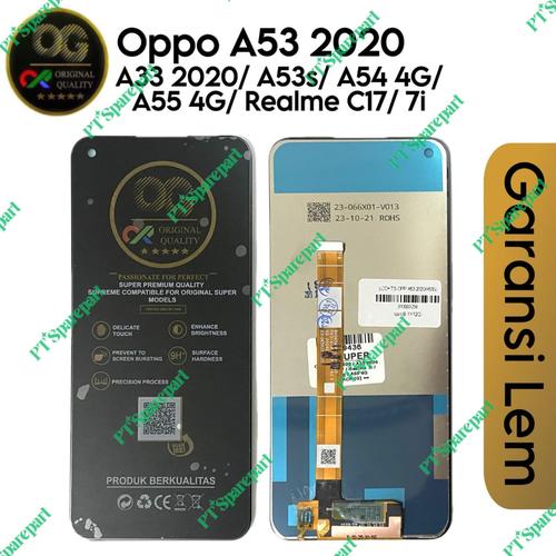 Jual LCD Touchscreen Fullset Oppo A53 / A33 / A32 2020 / Realme C17 ...