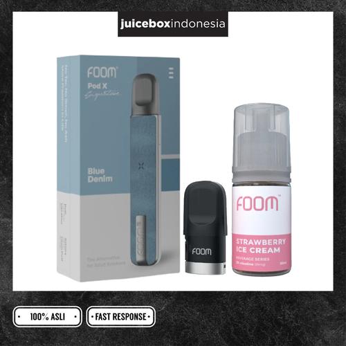 Jual PAKET FOOM X POD SIGNATURE AUTHENTIC by FOOM LAB - AMBER LEATHER ...