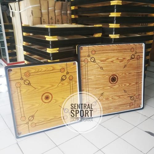 Jual Meja Karambol Besar 90x90cm + Biji + Kristal - Abu-abu - Jakarta ...