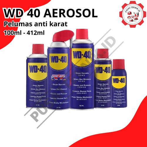 Jual WD 40/Pelumas Anti Karat WD 40/WD 40 Lubricant Pelumas Anti Karat ...
