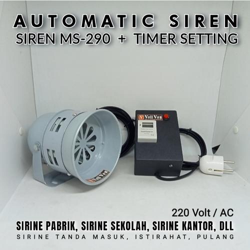 Jual MS290 sirine dengan setting timer untuk sirine sekolahan sirine ...