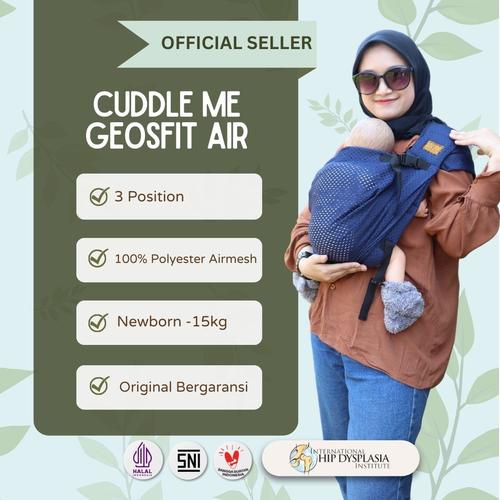 Promo CUDDLE ME Geosfit Air Gendongan Bayi Newborn M Shape Geos Baby ...